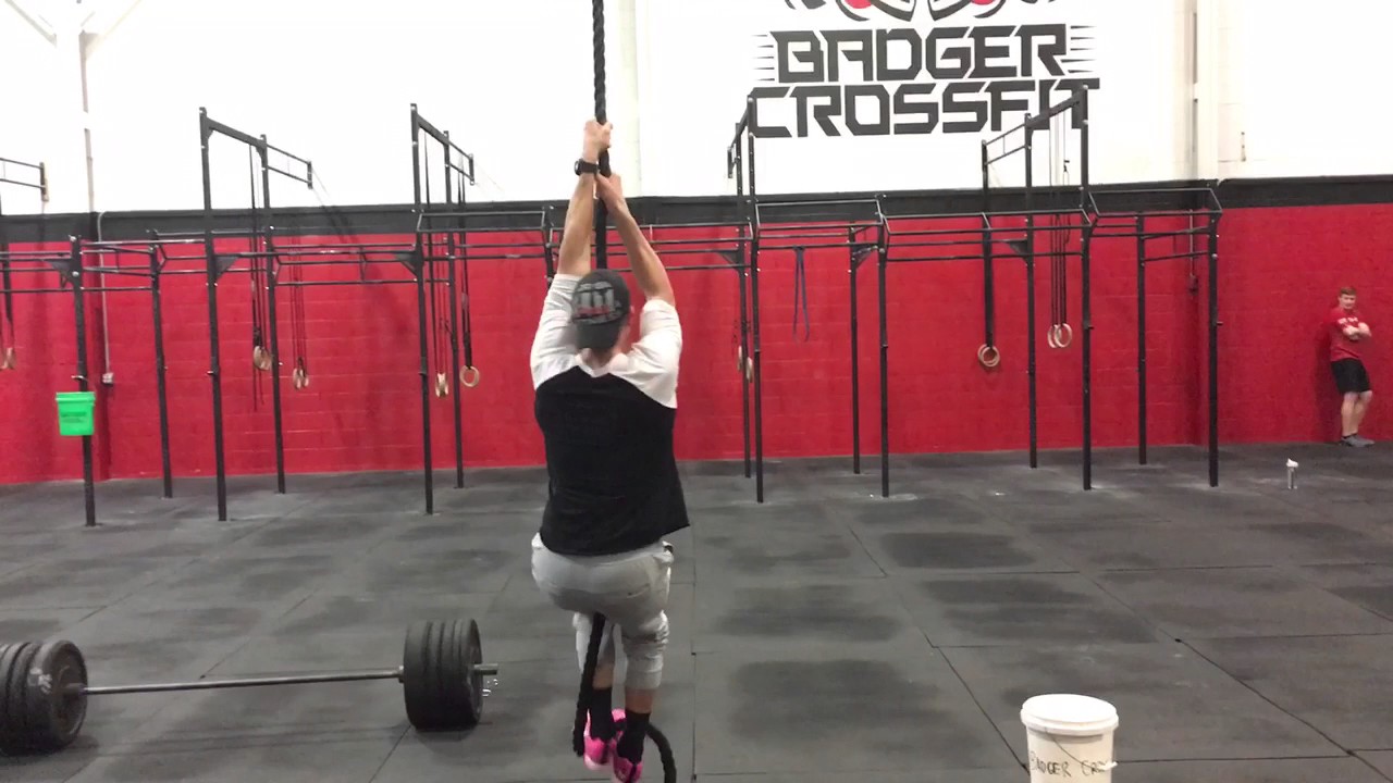 The Rope Climb // Badger CrossFit - YouTube