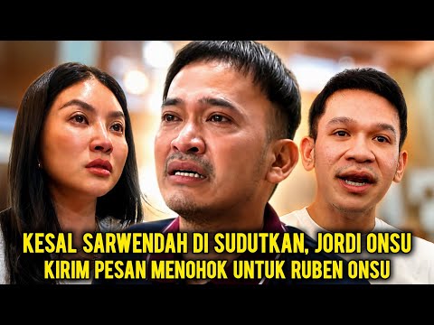 Kesal Sarwendah Disudutkan! Jordi Onsu Kirim Pesan Menohok Untuk Sang Kaka Ruben Onsu ??