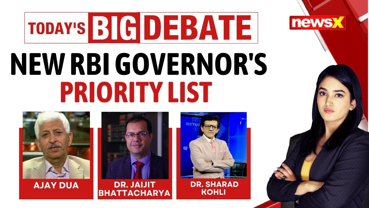 New RBI Governor Gets Task List | Who Is He & What Are The Priorities ...