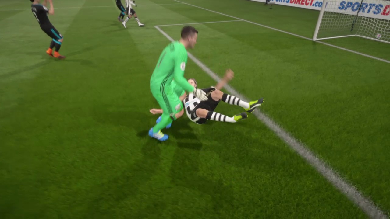 FIFA 17/WWE Double knee drop - YouTube