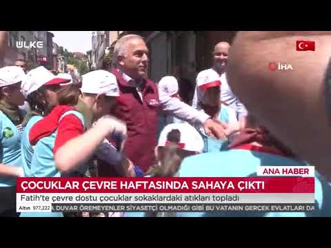 Çocuklar Çevre Haftasında Sahaya Çıktı Ülke Tv / 06.06.2022