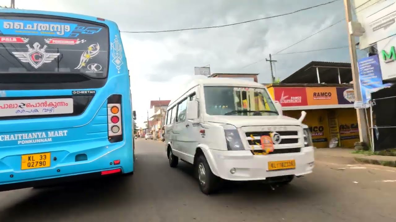 Ponkunnam - Pala Road 🔥 State Highway 8 - Punalur - Muvattupuzha ...