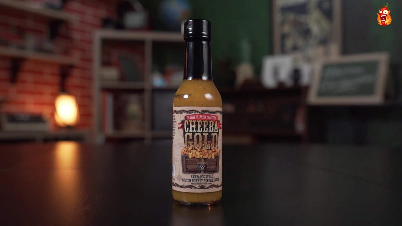 High River Sauces Cheeba Gold Hot Sauce - YouTube