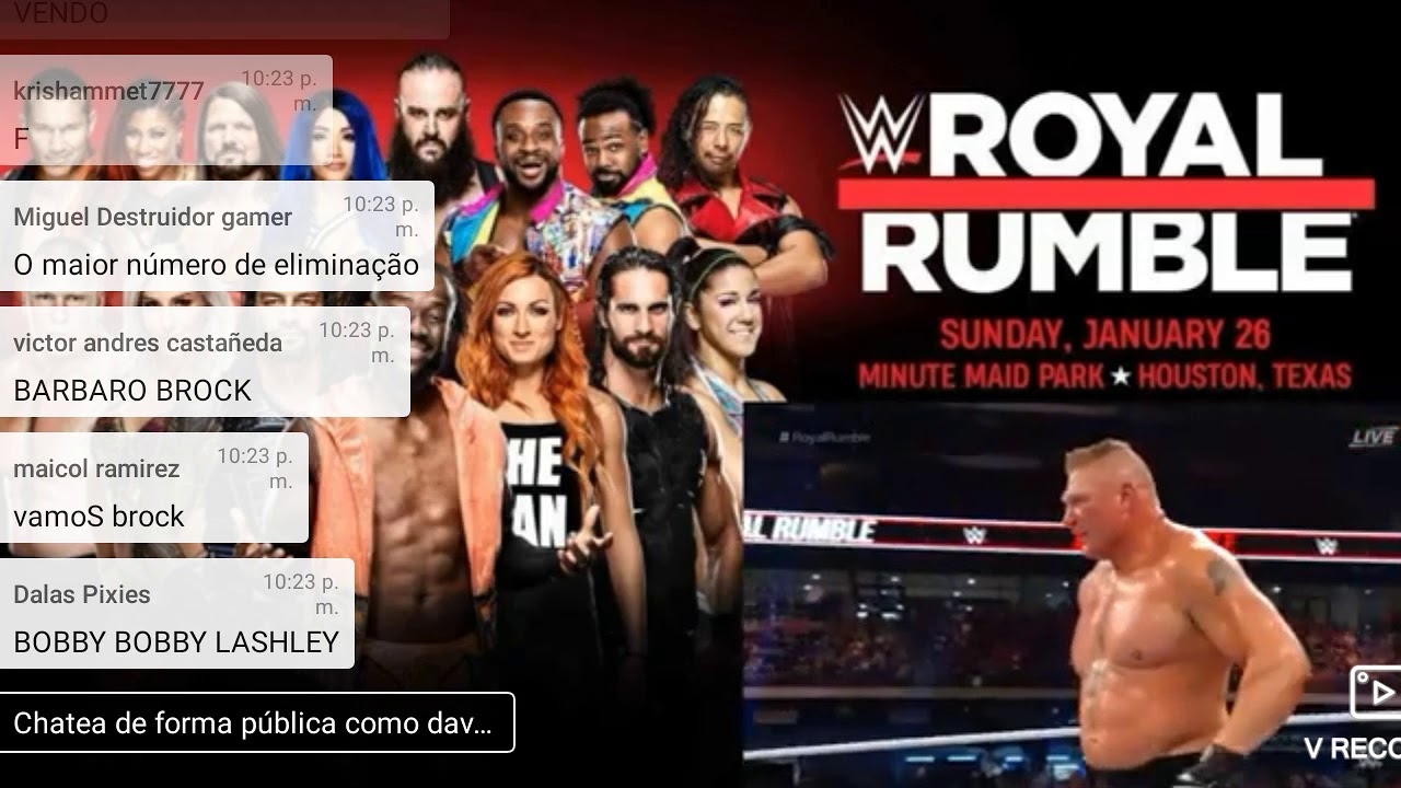 ROYAL RUMBLE 2020/ 3O PARTICIPANTES - YouTube