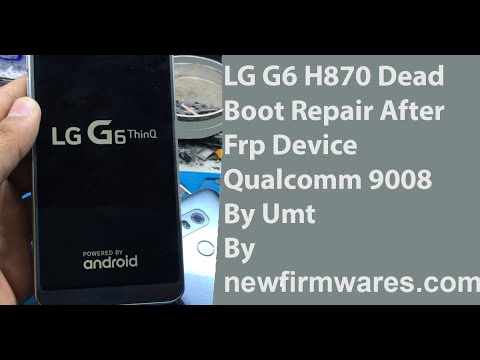 LG G6 H870 Dead Boot Repair After Frp Device Qualcomm 9008 Umt | G6 ...