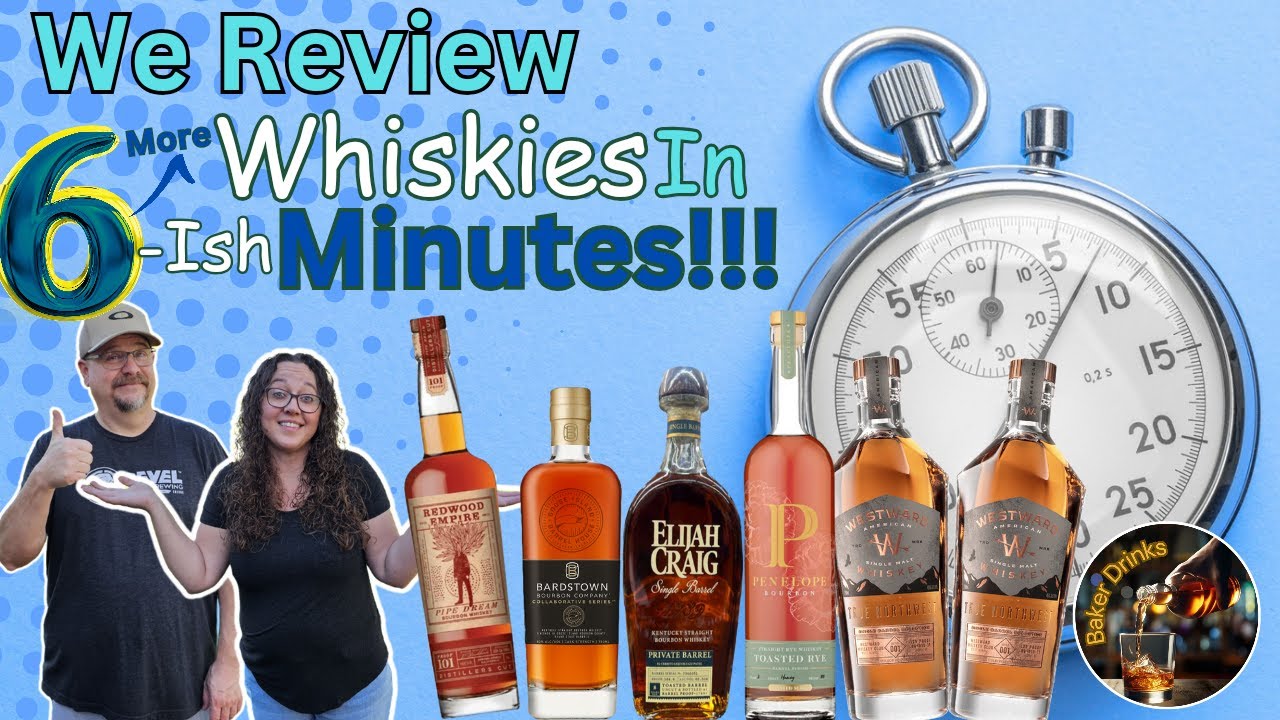 Six Whiskey Reviews In Six-Ish Minutes! - YouTube