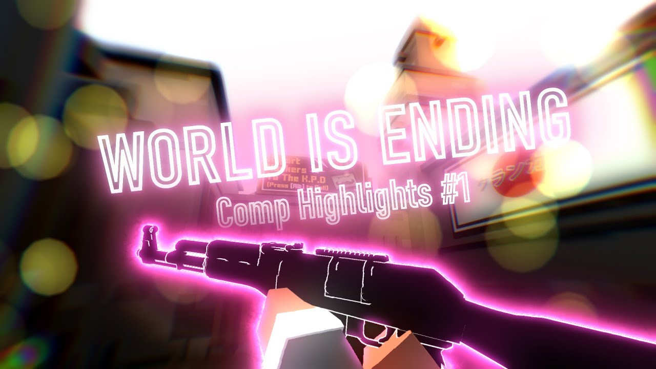 World Is Ending | Krunker Competitive Montage #1 - YouTube