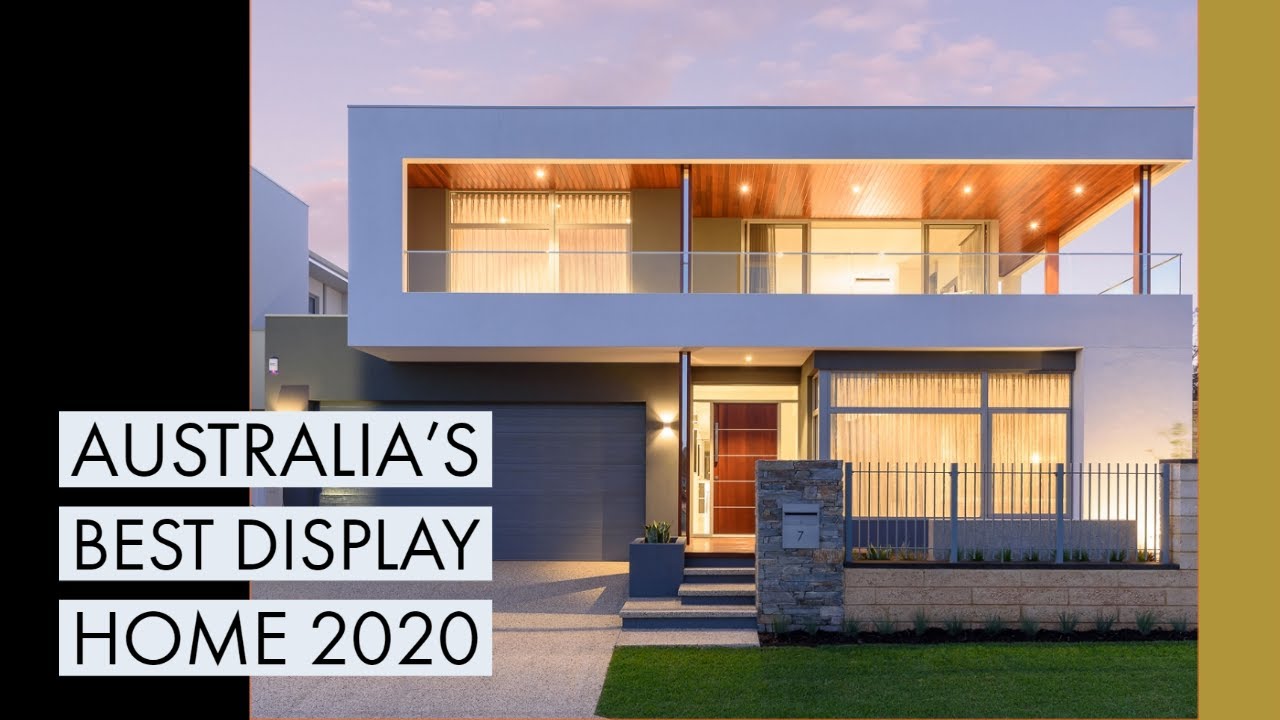Australia's Best Display Home 2020 - YouTube