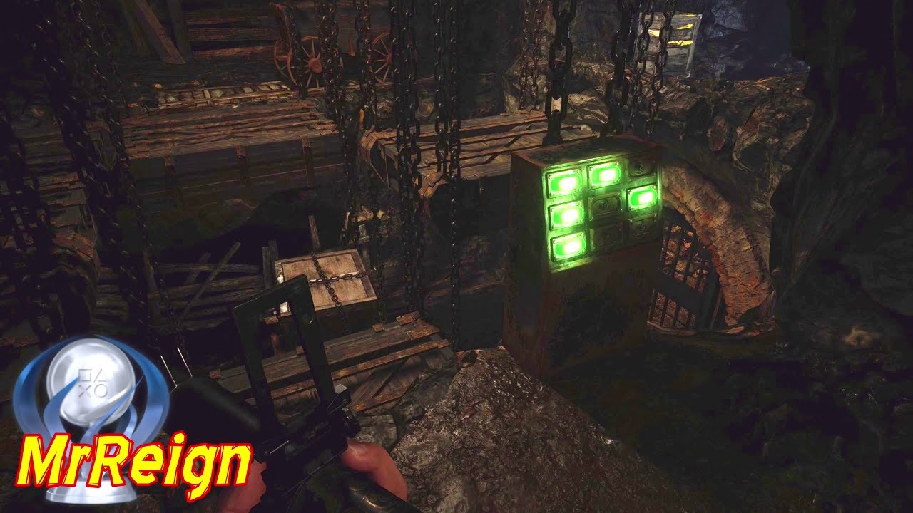 Resident Evil 8 Village - Hanging Mine Carts Puzzle Secret Underground ...