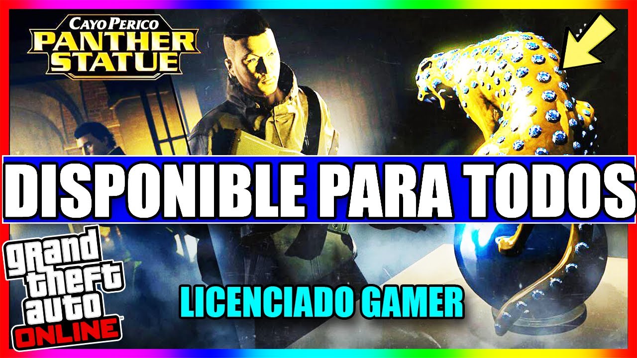 🤑PARA TODOS | Como CONSEGUIR la PANTERA de CAYO PERICO en GTA 5 ONLINE ...