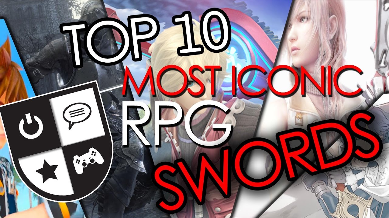 TOP 10 - MOST ICONIC RPG SWORDS! - YouTube