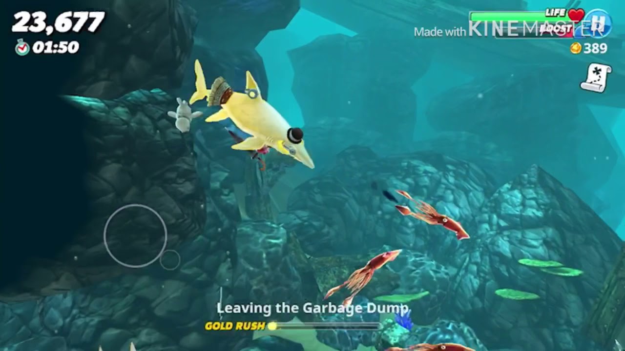 Hungry shark #1 / The gaming hog 7A2 - YouTube