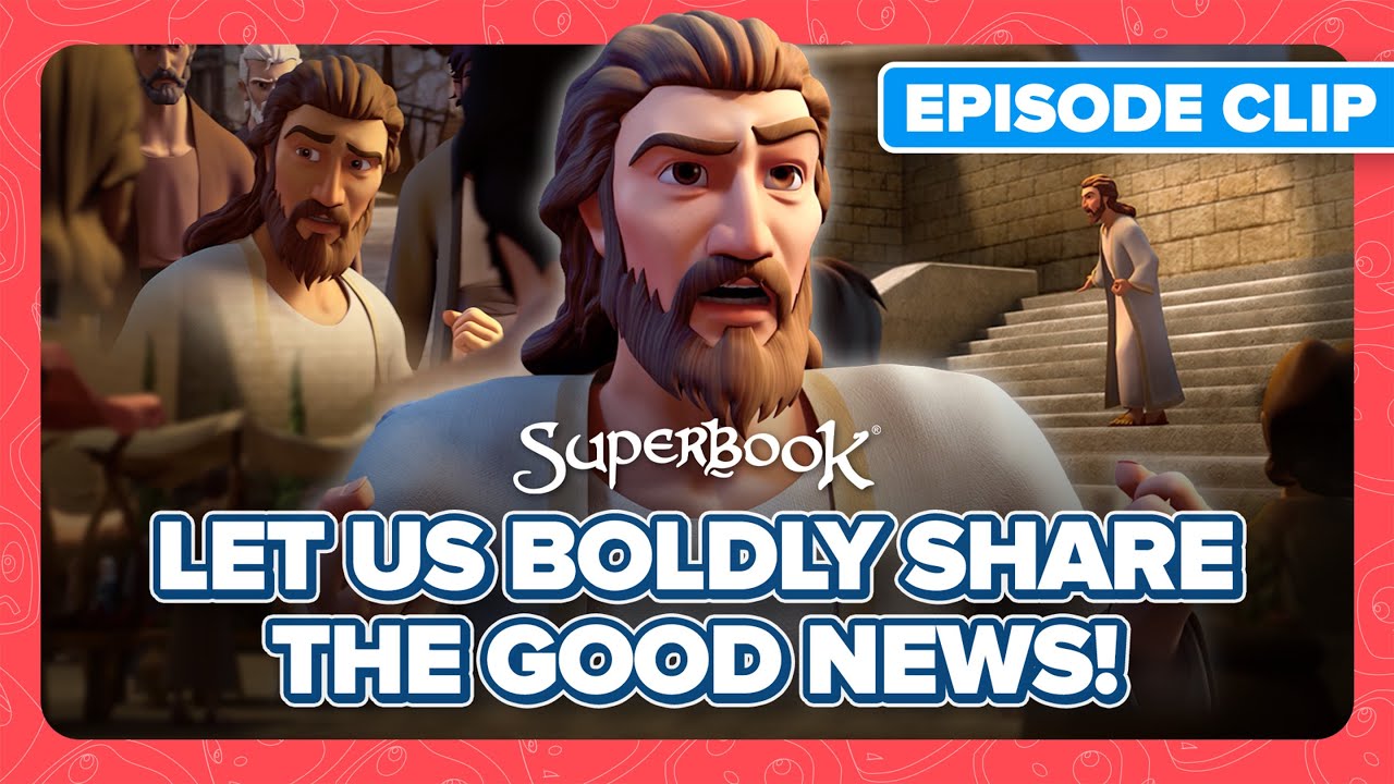 Let's Share the Gospel No Matter What! | Superbook - Jeremiah English ...