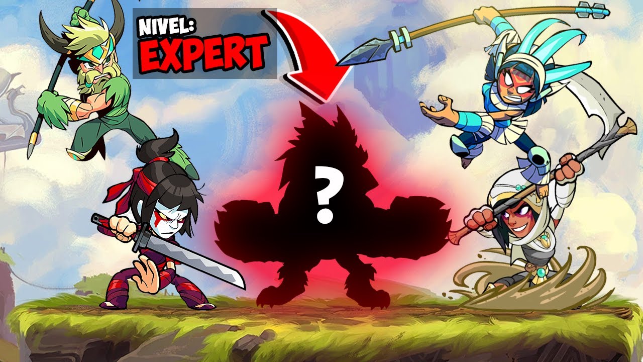 JOGAMOS contra bots no EXPERT | Brawlhalla - YouTube