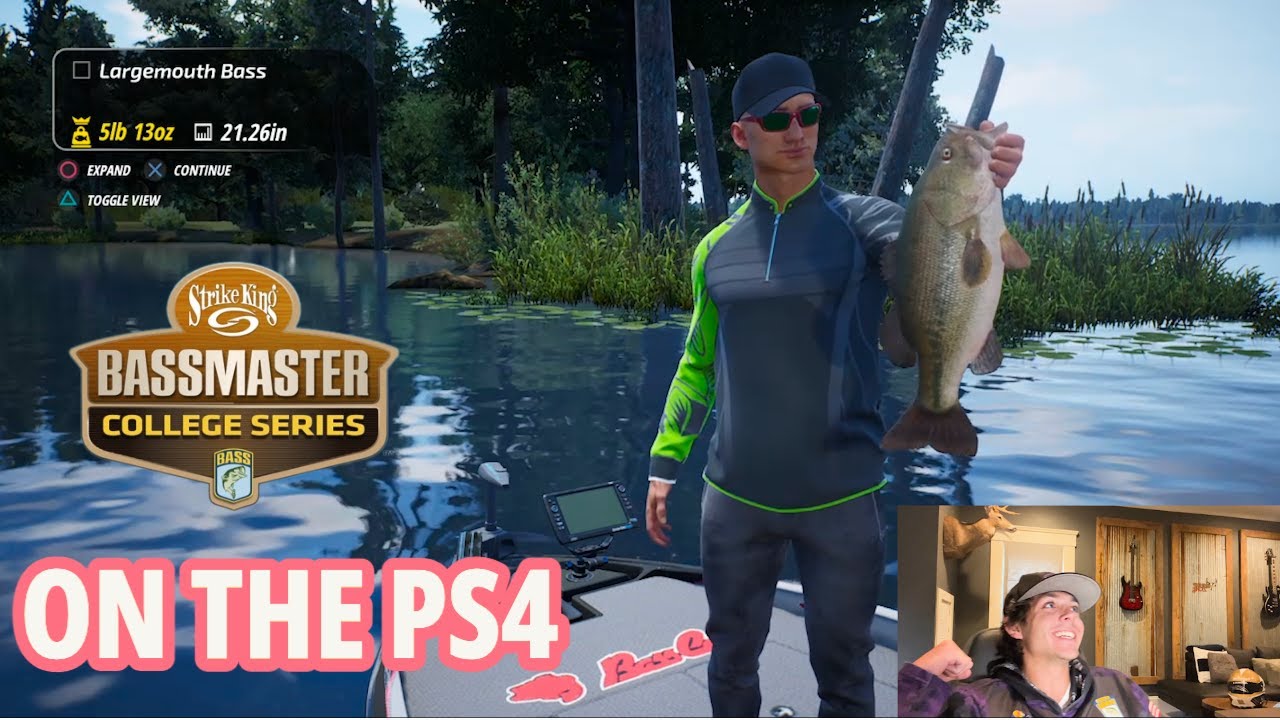BASSMASTER COLLEGE SERIES VIDEO GAME - YouTube