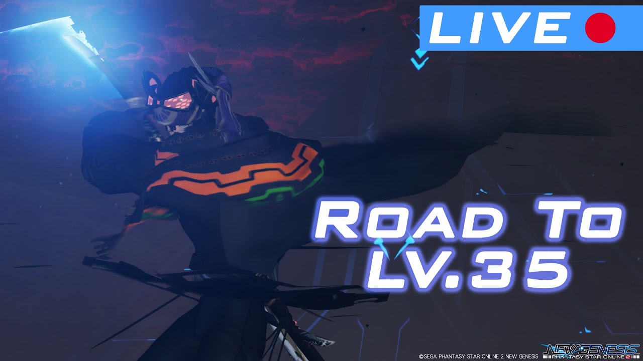 (LIVE MIC=OFF)Road to LV.35 Fi/Bo Pt.1 PSO2:NGS (24/12/2021) - YouTube