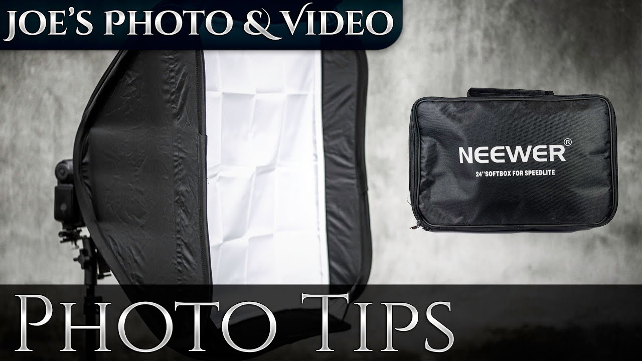 How To Setup The Neewer 24 Inch Portable Softbox | Photography Tips ...