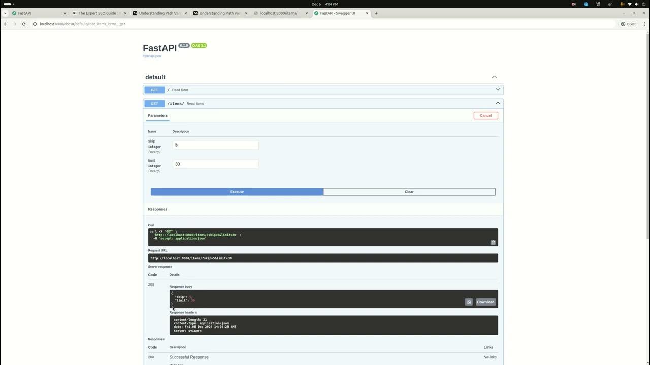 Getting Started with FastAPI: Query Parameters & Path Variables - YouTube