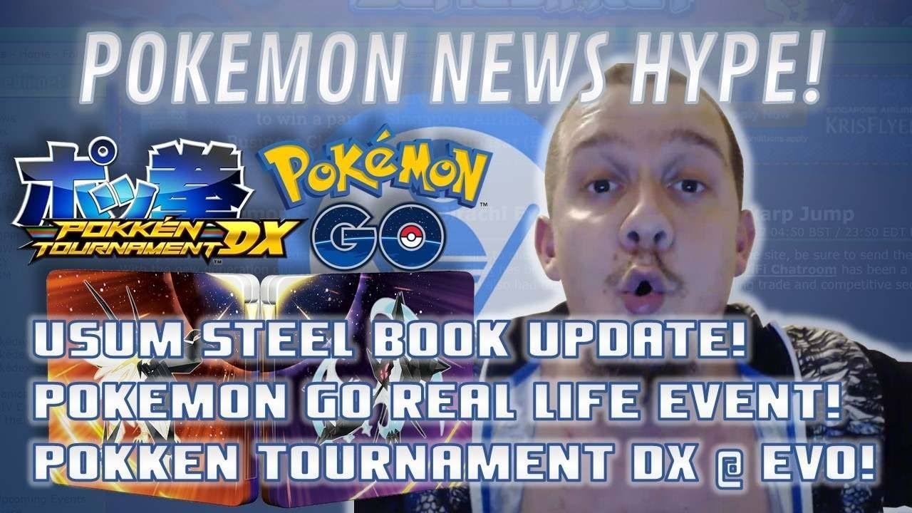 Pokemon NEWS!! Ultra Sun & Ultra Moon Steelbook Update, Pokemon GO Real ...