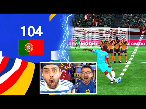 EFSANE BİR İSİM ÇIKTI ! 34 METRE FRİKİK GOL ! DAYI 100 GEN OLDU ? KAPIŞMA EA FC MOBİLE 24 !