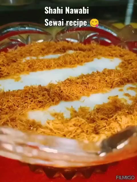 Nawabi Sewai recipe.Mini Kunafa recipe ️ Crunchy Creamy Delicious ...