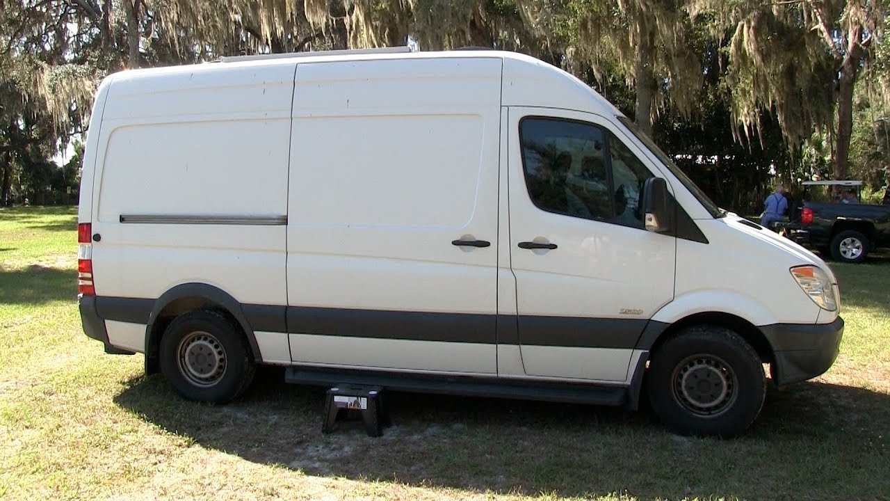 2013 Mercedes Freightliner Conversion Van. - YouTube