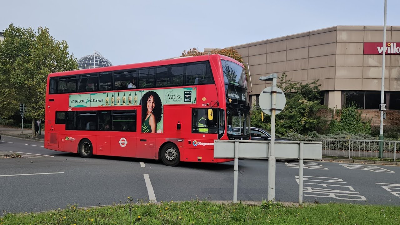 First time | SLN 13151 On Bus Route 86 (Spot) - YouTube