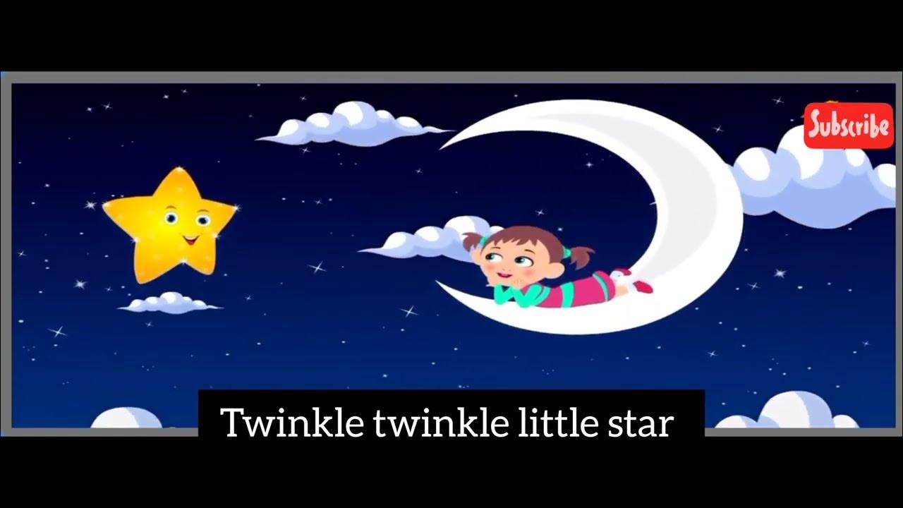 Twinkle twinkle little star | Nursery rhyme and kids song | Meena ...