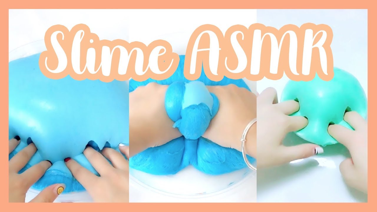 Relaxing Slime ASMR! Sticky or Watery?｜Haole Slime - YouTube