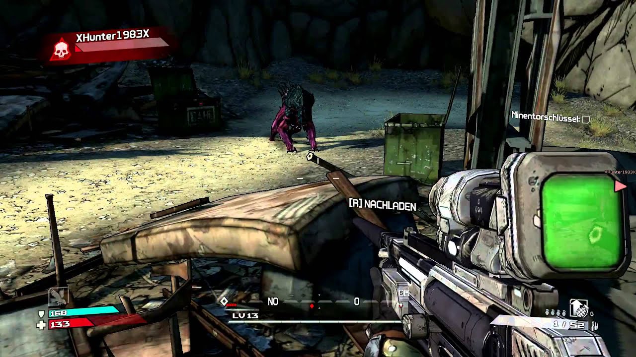 Let´s Play Together Borderlands 1 *Part 9* Wo Blitz, da Feuer Sero & Hunter - YouTube