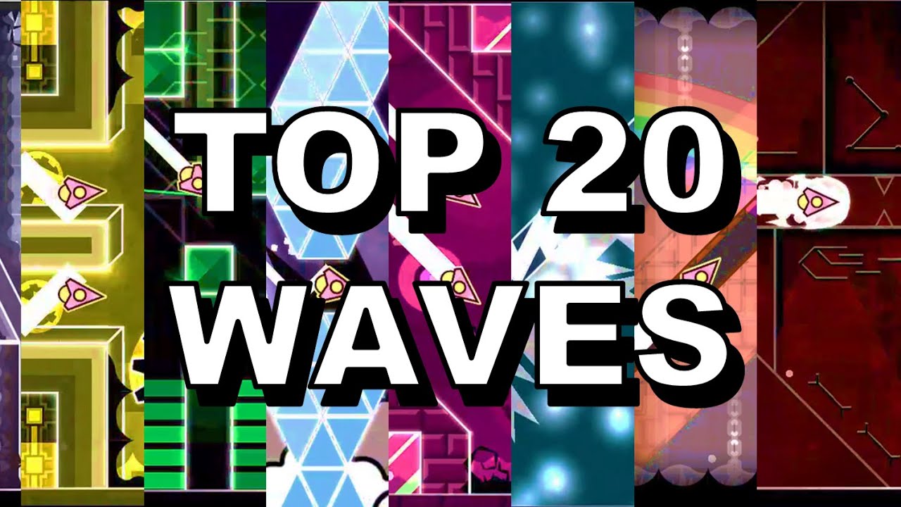 My Top 20 Favorite Wave Parts (Geometry Dash) - YouTube