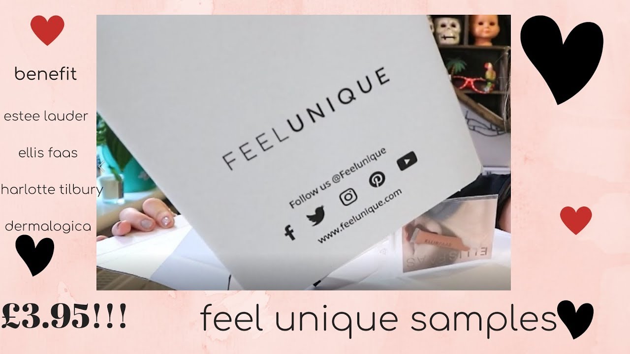 FEEL UNIQUE PICK AND MIX SAMPLES UNBOXING - YouTube