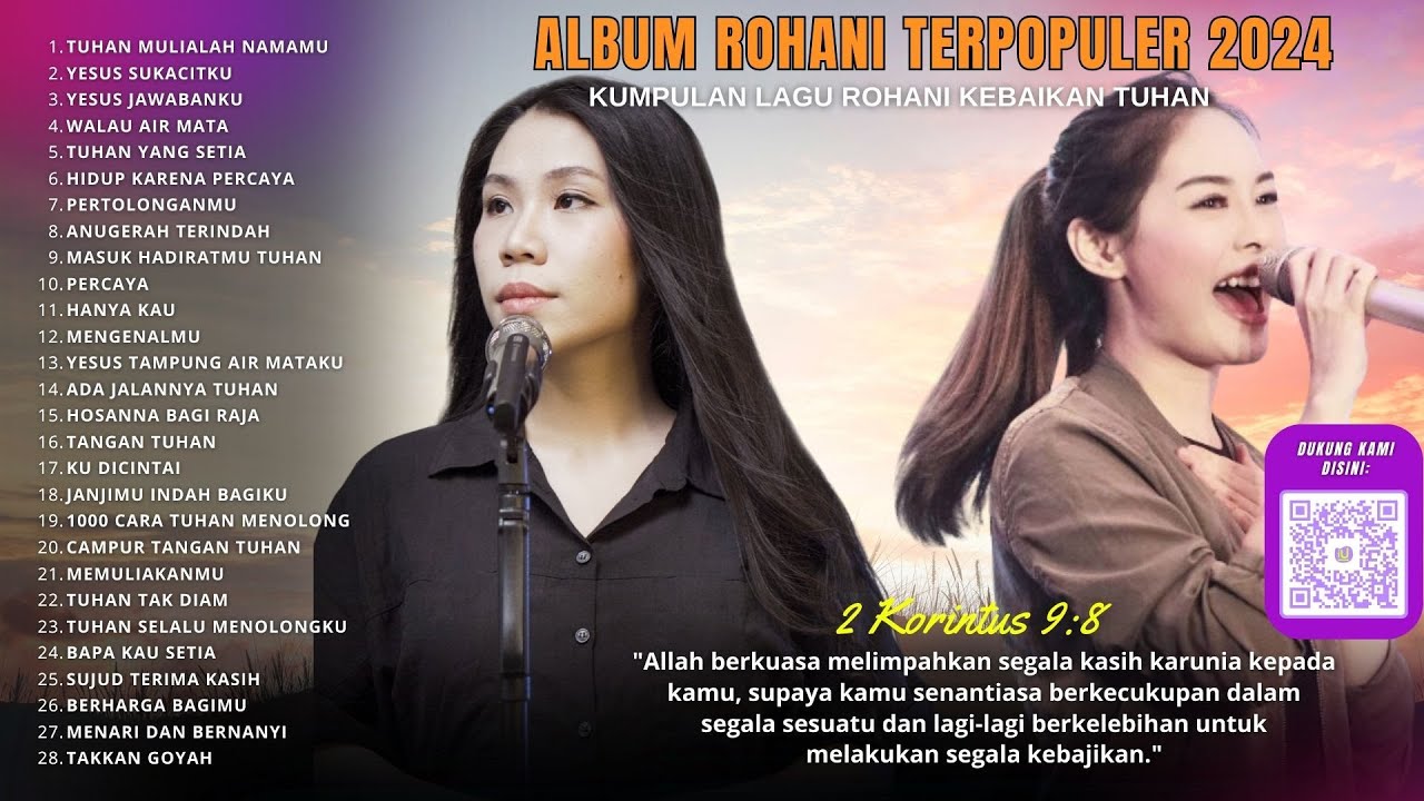 Kumpulan Lagu Rohani 2 JAM NONSTOP Memberikan Penghiburan | Lagu Rohani ...