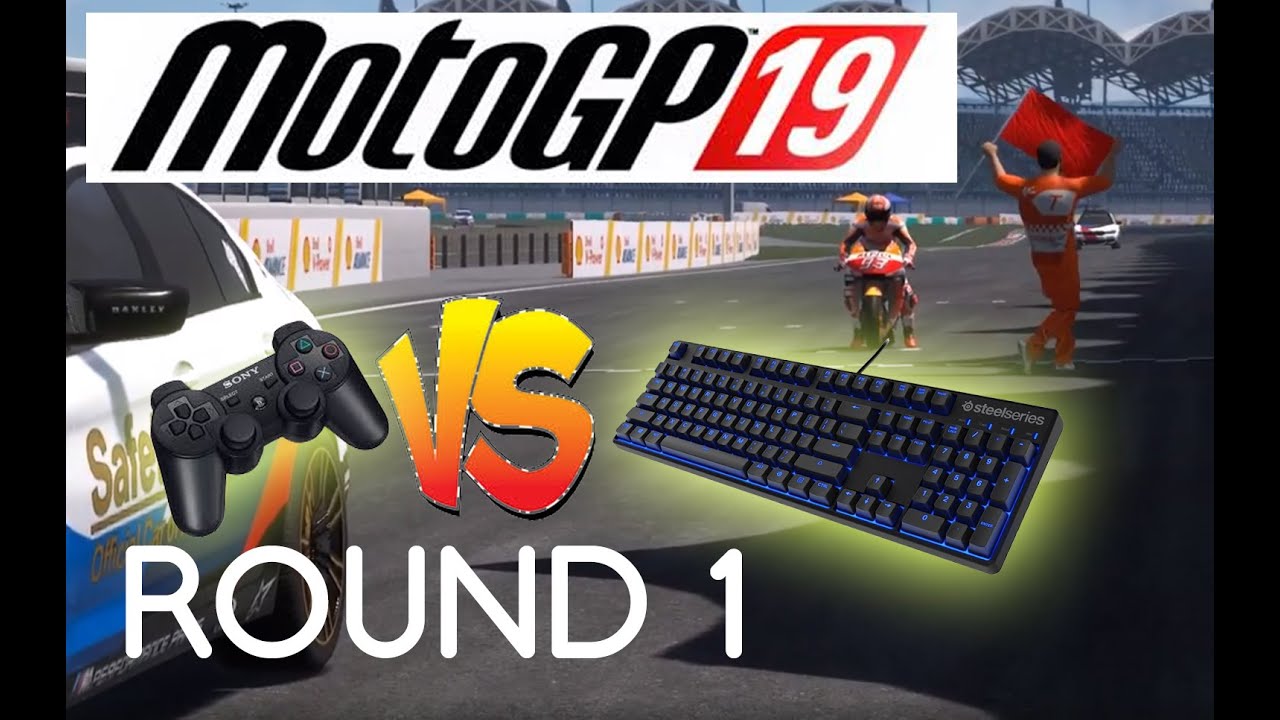 MotoGP 19 - CONTROLLER VS KEYBOARD | Round 1 with comentator - YouTube