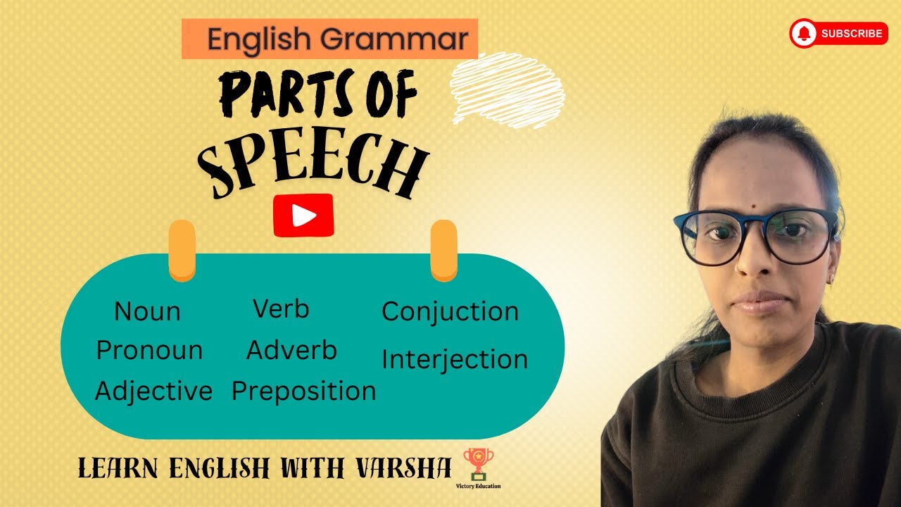 Parts Of Speech | In English Grammar With Examples | Noun/Pronoun ...