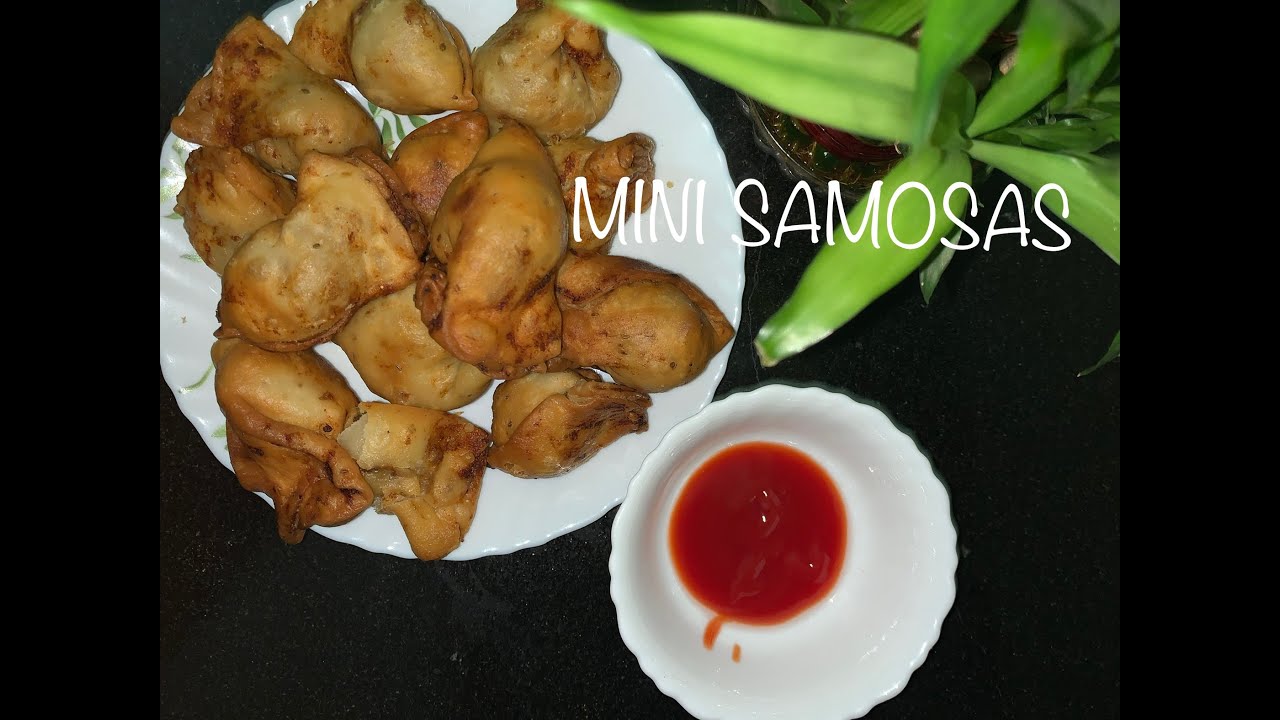 MINI SAMOSA | YUMMY SAMOSA| EASY SNACK| QUICK TASTY SNACK | TEA TIME ...