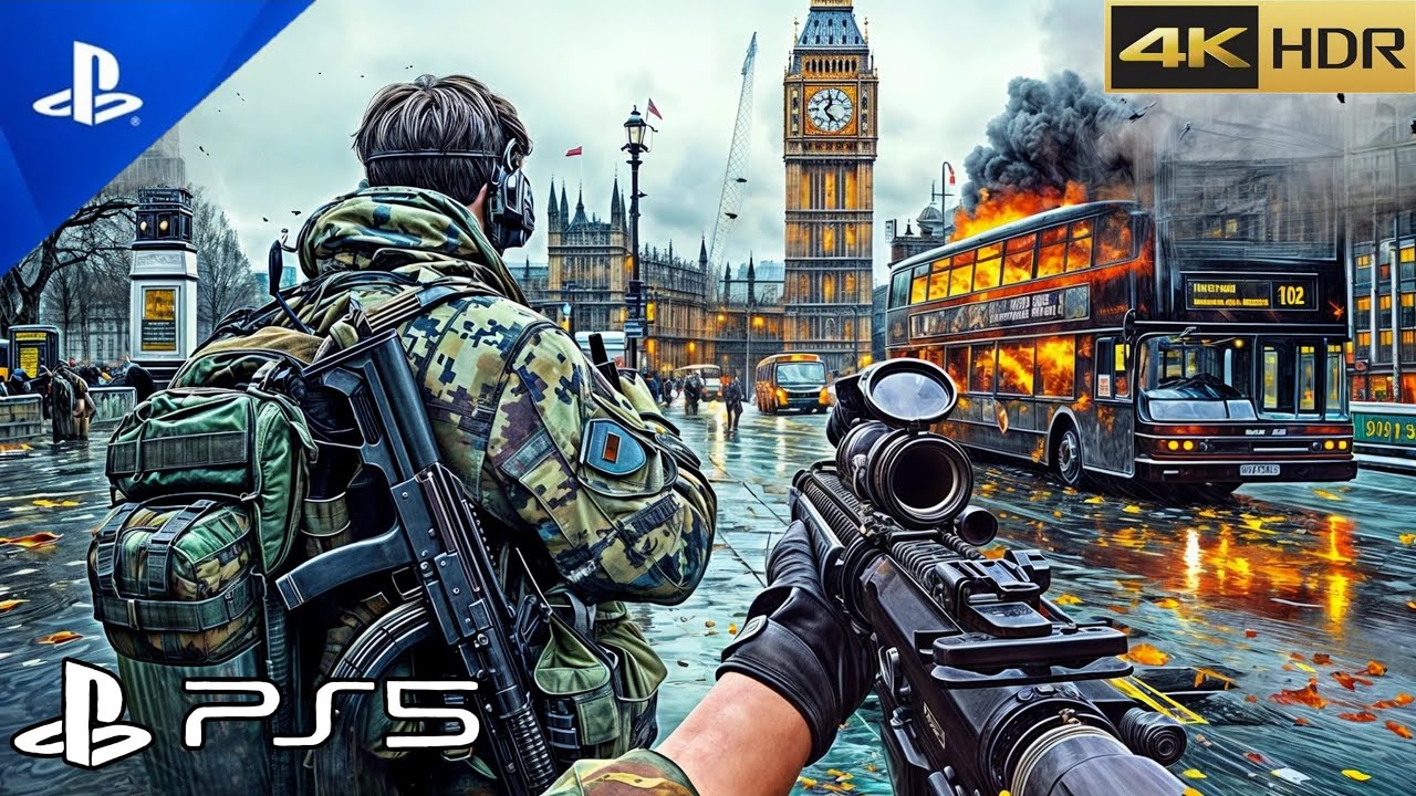 TERRORIST ATTACK IN LONDON | Immersive Realistic ULTRA GRAPHICS ...