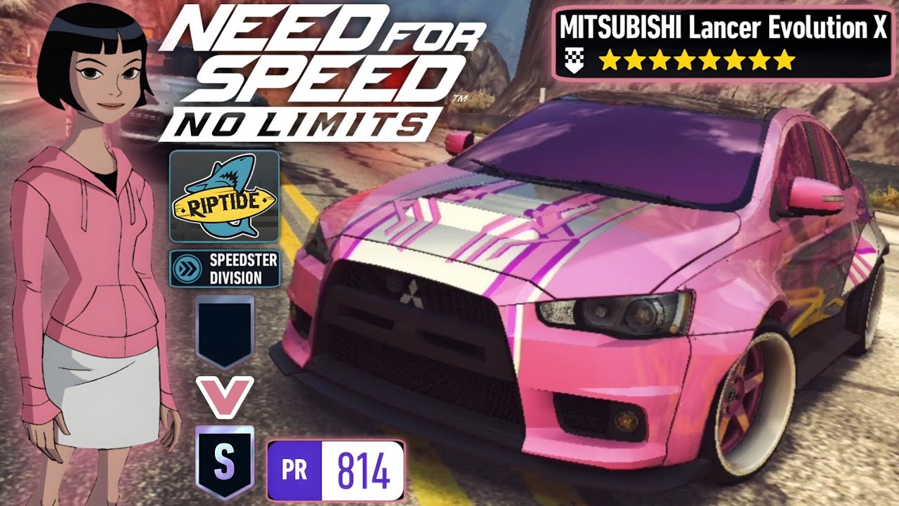 [Need For Speed: No Limits] Riptide with Julie's Mitsubishi Lancer ...