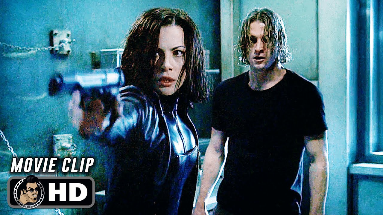 UNDERWORLD Clip - "Selene Saves Michael Scene" (2003) Fantasy, Kate ...