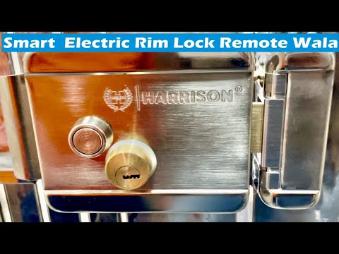 Harrison Main Door Lock Electric Rim Lock Installation. Best Smart Lock ...