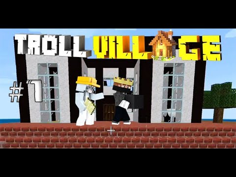 LLEGO EL DIA DE CONSTRUIR LA CASA Episodio #7|| TROLL VILLAGE - YouTube