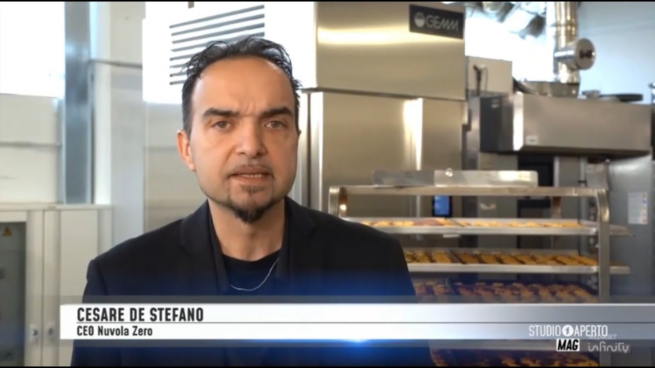 Cesare De Stefano, CEO di Nuvola Zero, a Studio Aperto - YouTube