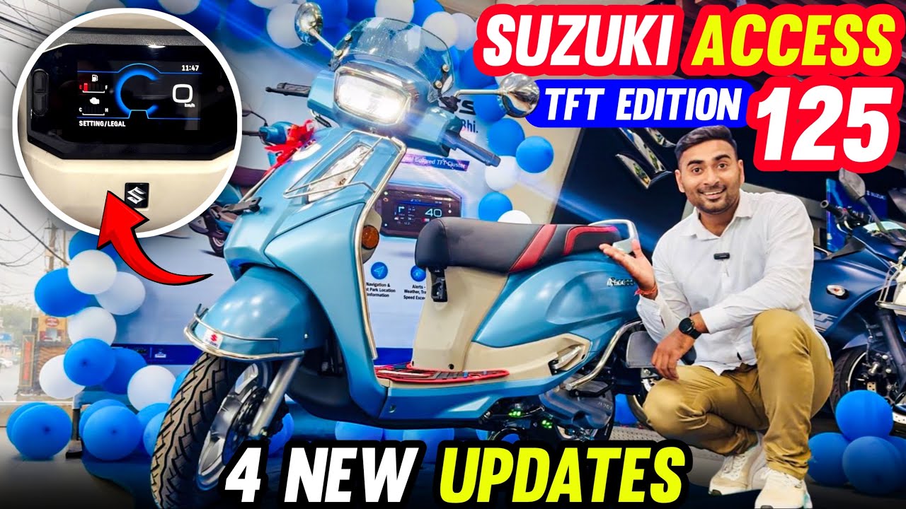 New Suzuki Access 125 TFT Edition || 4 New Update || On Road Price ...