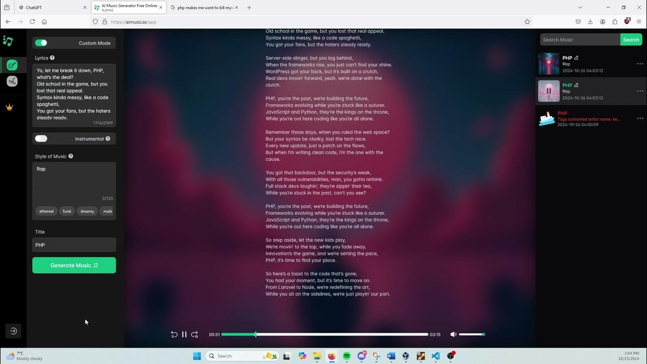 i hate php - YouTube