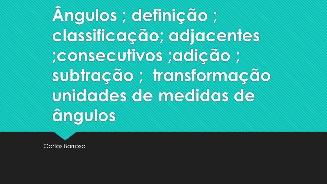 Definicao De Angulos Adjacentes Exercícios De Cálculos De ângulos