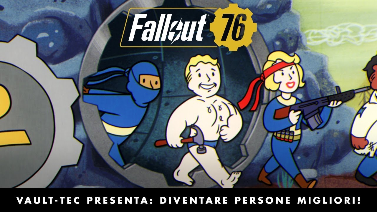 Fallout 76 – Vault-Tec presenta: Diventare persone migliori! Video sui ...