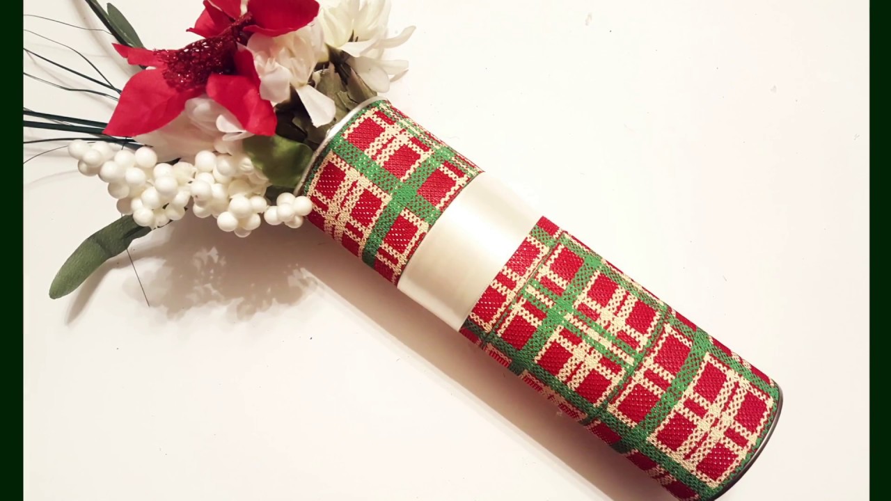 Upcycled Pringles Can | Dollar Tree Christmas DIY - YouTube