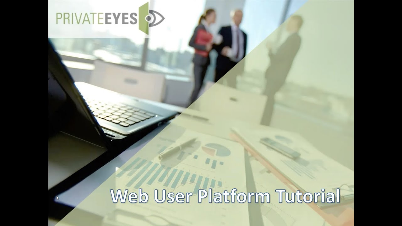 User Demo of Private Eyes PEEK Platform - YouTube