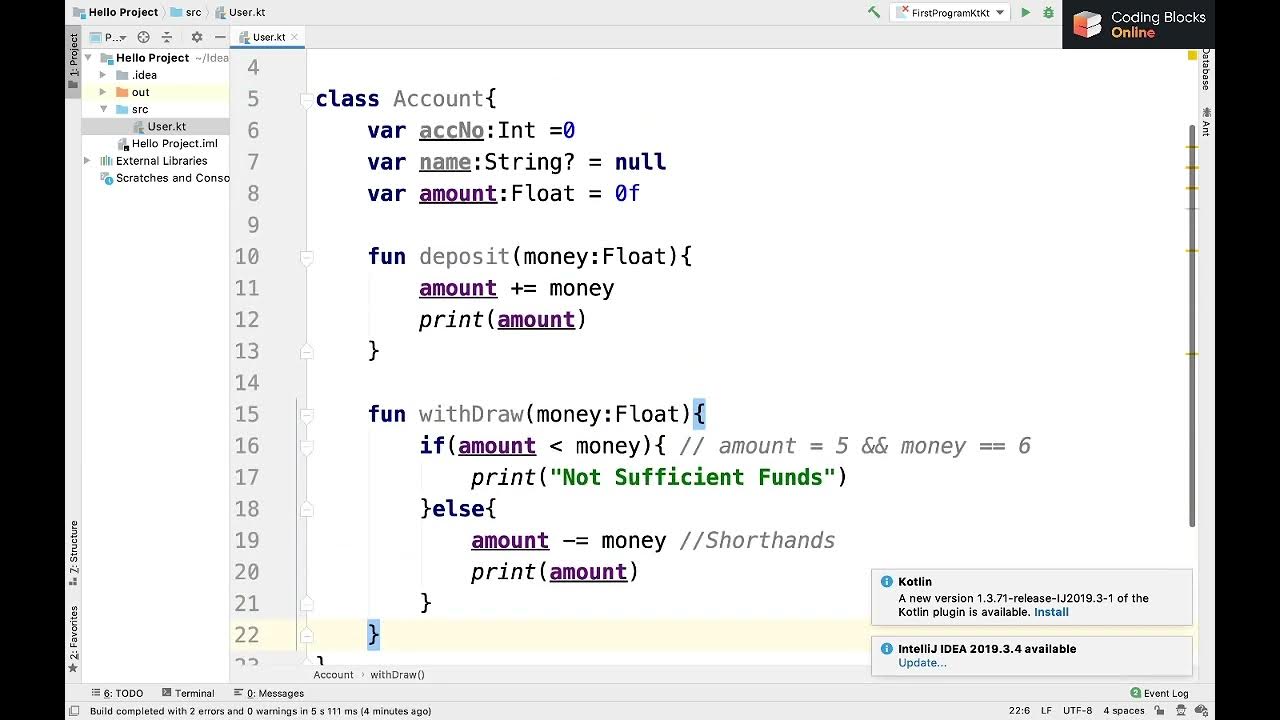 2 Accessing class properties and members - YouTube