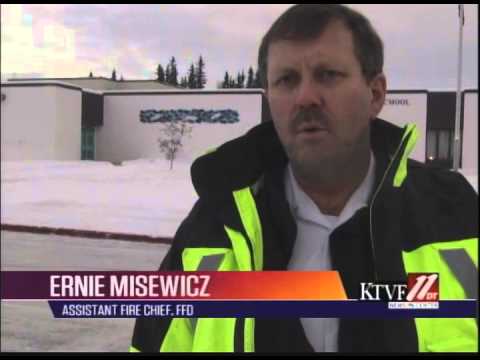 Smoke causes evacuation of Tanana Middle School - YouTube